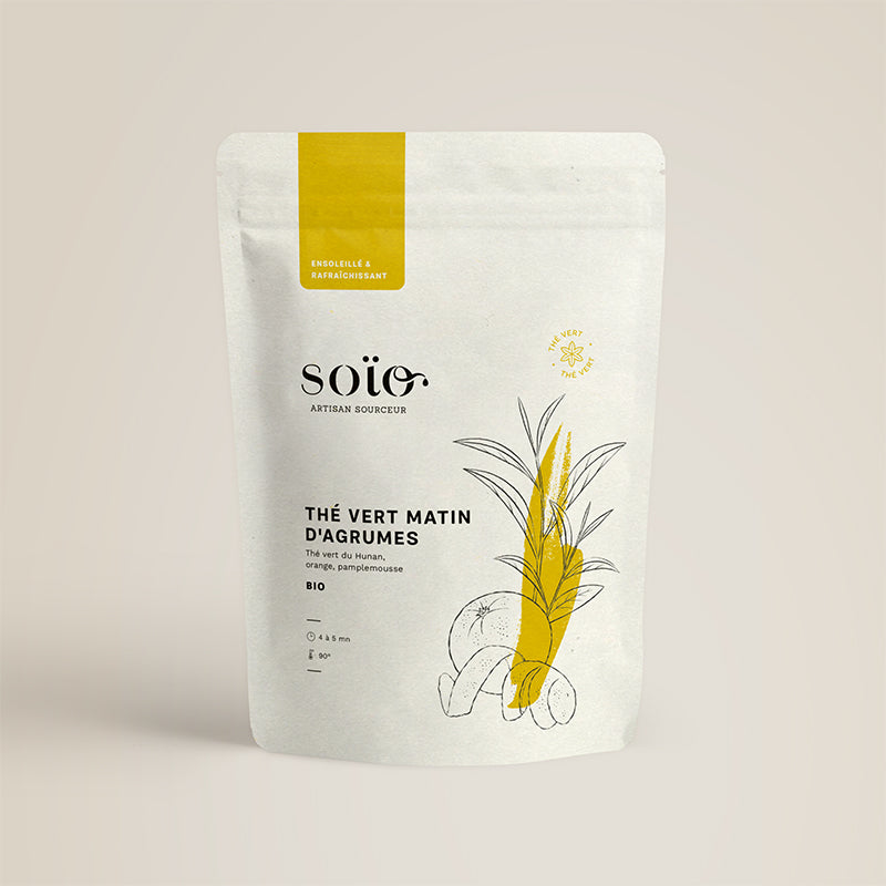 Thé Vert Matin d'Agrumes – Soïo - Artisan sourceur